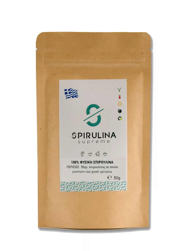Σπιρουλίνα Σκόνη 50γρ Spirulina Supreme - Kaneloriza